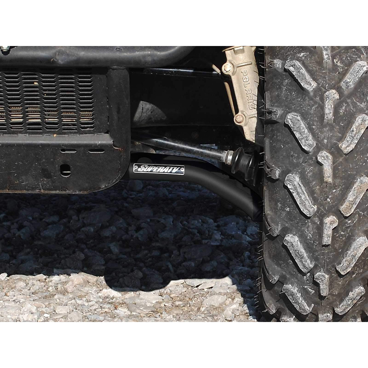 SuperATV High Clearance 2" Forward Offset A-Arms for Polaris Ranger Midsize 570 (2014) - Black