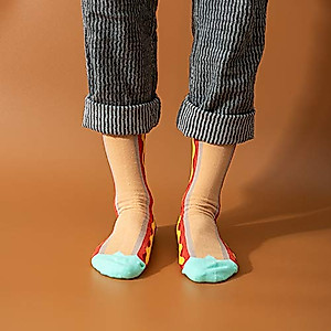 BISOUSOX Men's Colorful Funny Novelty Casual Cotton Crew Gift Fun Dress Socks Novelty for Men Father