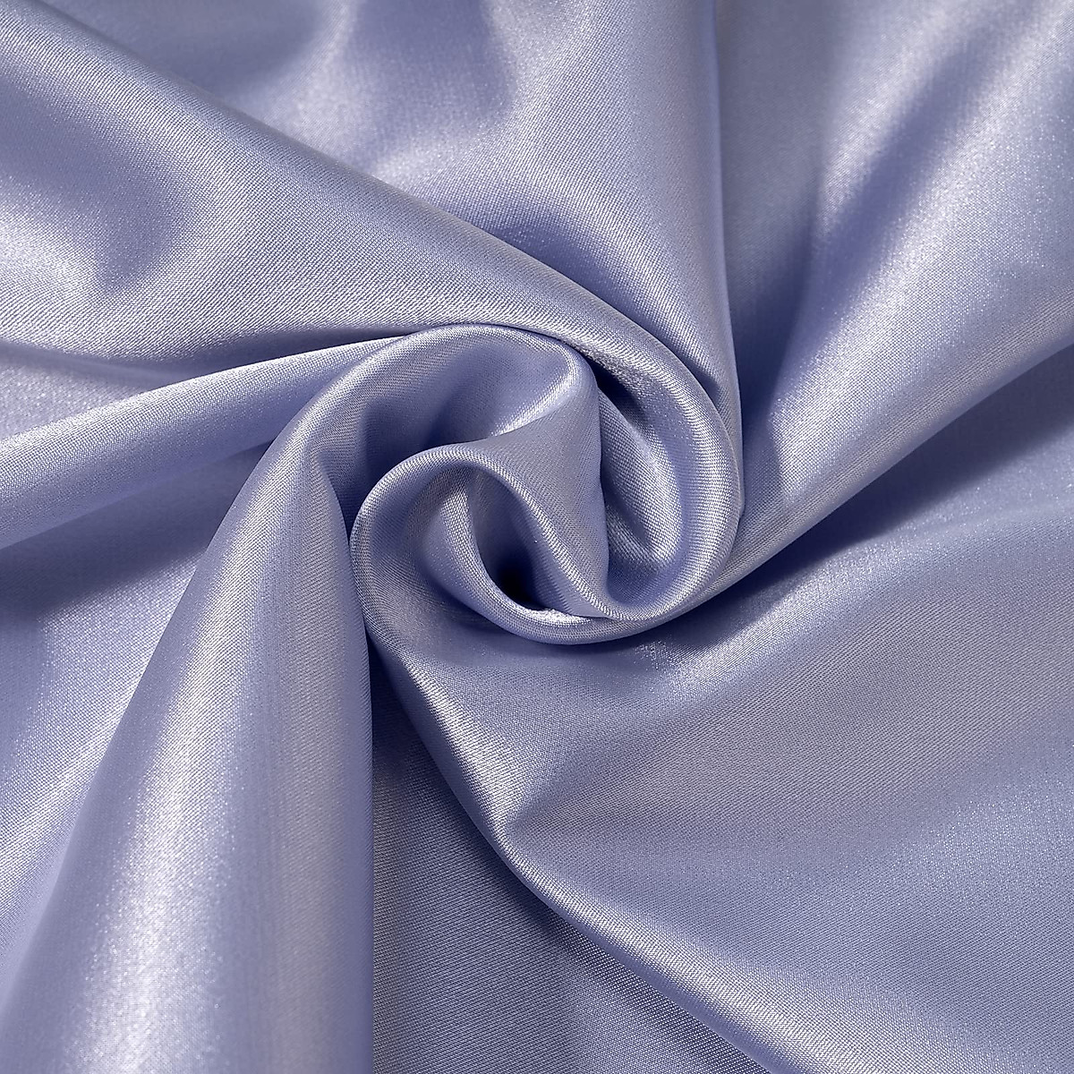 KISMETICS - Vegan Silk Sleep Set, Silky Pillowcase with Large Scrunchie and Eye Mask for Hair and Skin, Self Care Essential Satin Night Routine Kit (Purple Color)