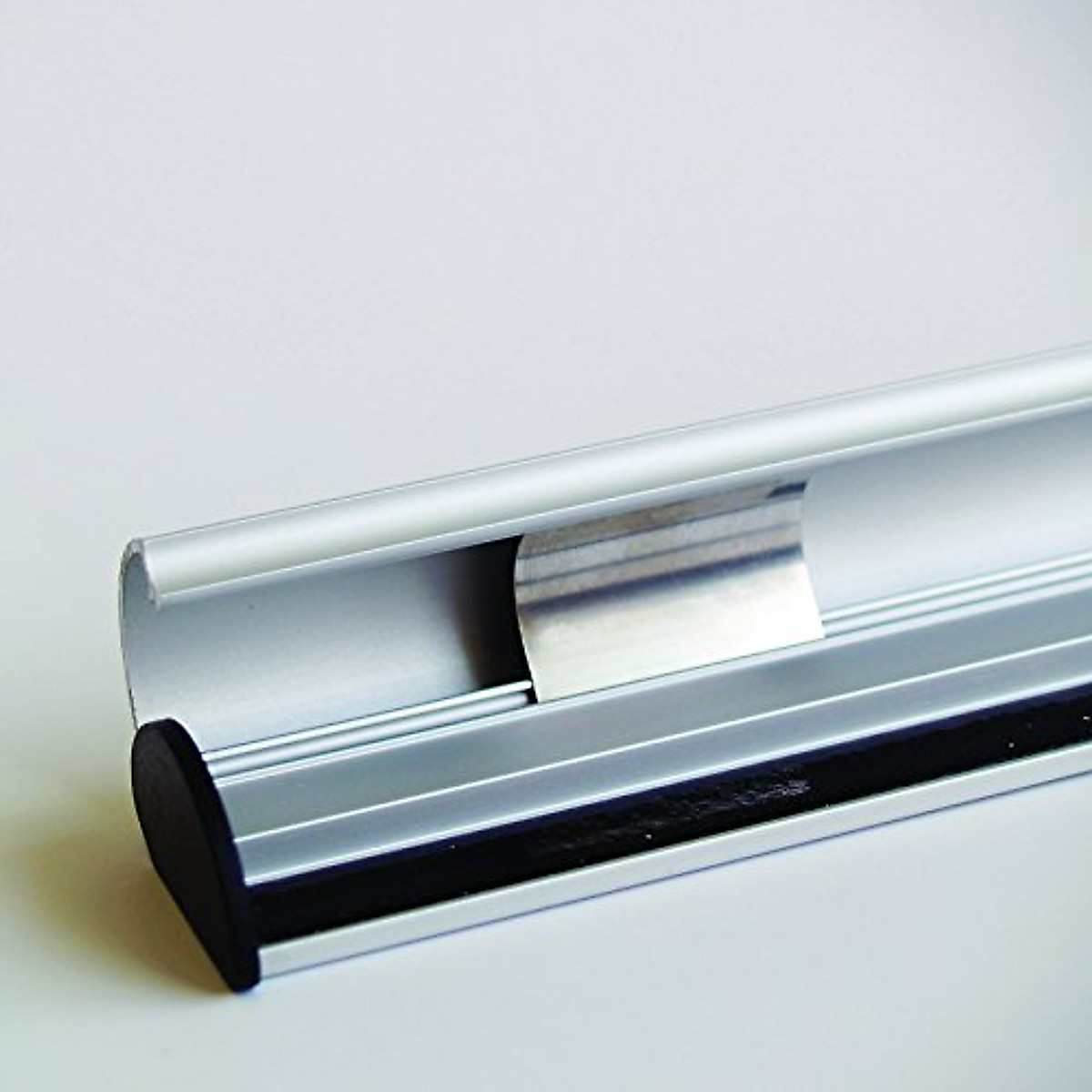 DisplaysMarket Poster Snap Set for 48" Poster Width 1.02" Silver Anodized Aluminum