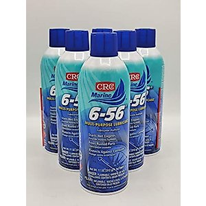 C R C Marine 6-56 Multi-Purpose Lubricant 11 oz Cans (6 Pack)