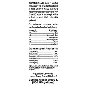 Seachem Replenish 250ml (8.5oz)