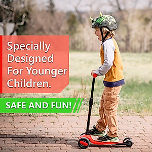 New-Bounce Scooters for Toddlers - 3 Wheel Scooter with Adjustable Handlebar - The GoScoot MAX is Perfect for Children and Toddlers, Girls and Boys Ages 2-9