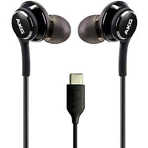 UrbanX 2021 Stereo Headphones for Samsung Galaxy S23 S22 S21 Ultra 5G Galaxy S20 FE, Galaxy A33 5G, A53 5G, M52, M53, M54, A73 5G, Note 10, Note 10+ with Microphone and Volume Remote Type-C Connector