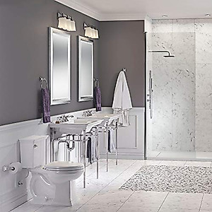 American Standard 7455801.002 Town Square S Widespread Faucet with 1.2 GPM, Polished Chrome