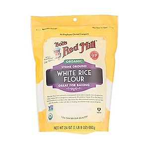 Bob's Red Mill Organic White Rice Flour, 24 Oz