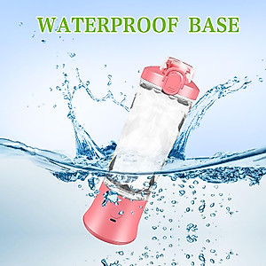 Portable Blender, 22 Oz Personal Size Blender for Milkshakes and Smoothies with 6 Blades, 240Watts, 2 Blending Modes and Cleaning Brush, Waterproof Blender USB Rechargeable for Kitchen, Home