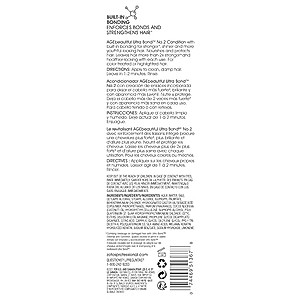 ULTRA BOND No. 2 Color-Safe Conditioner - Strengthen, Protect & Add Shine to Hair | Built-in Bonding Formula - Perfect for Lightened Hair, 10.1 Fl Oz