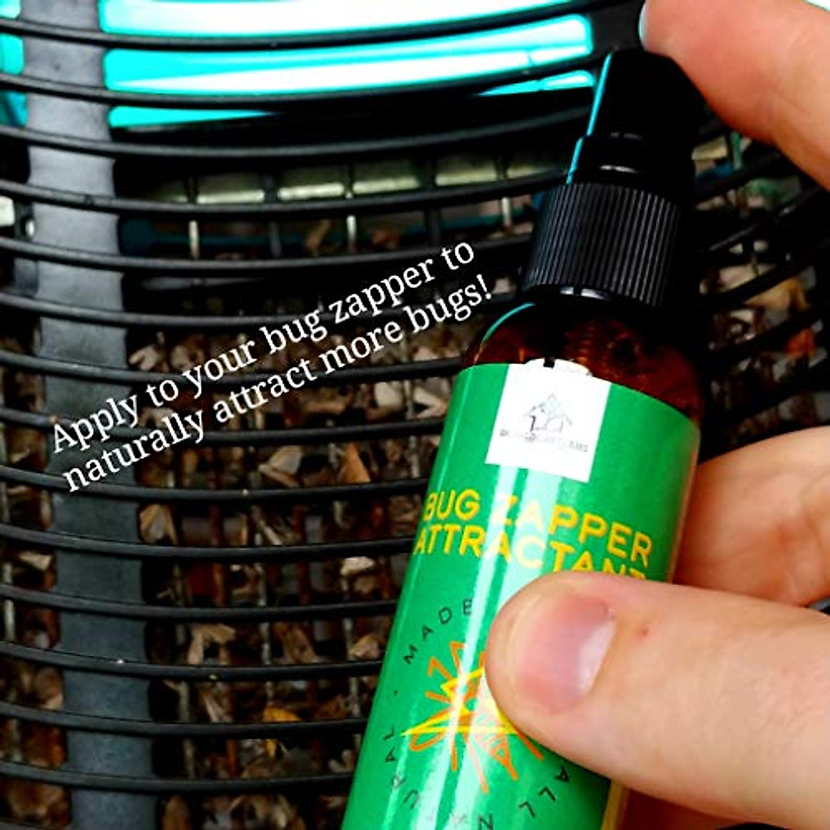 Donaldson Farms Bug Zapper Attractant Spray - Mosquito Attractant - Environmentally Friendly - Insect Trap Spray - Octenol Substitute - Attract Insects to Your Bug Zapper. All Natural.