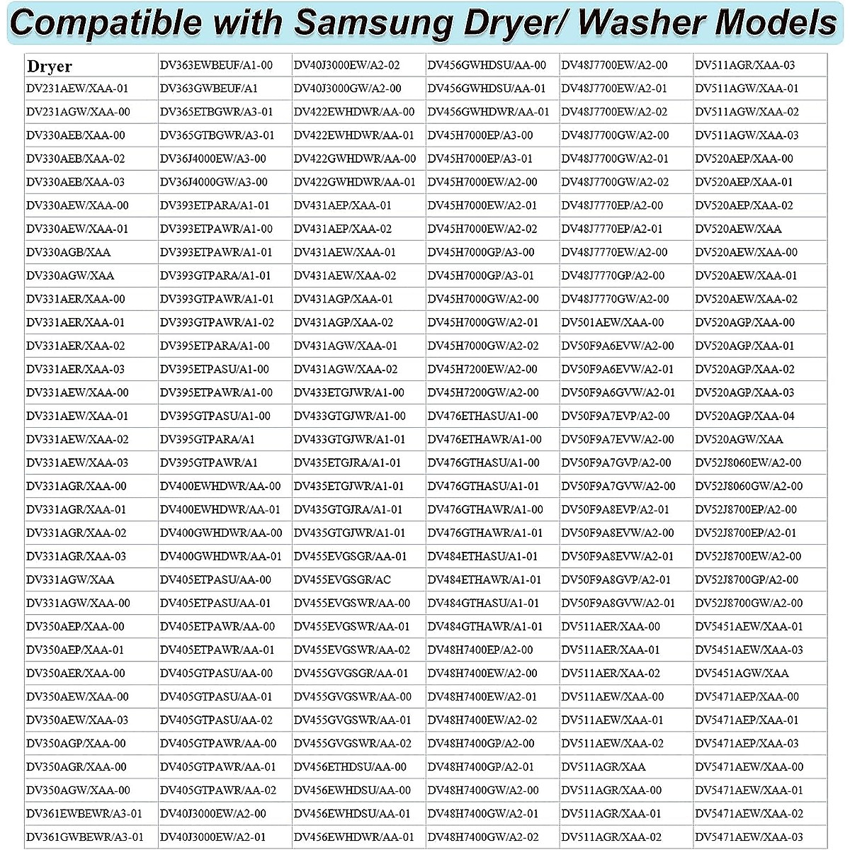 𝙐𝙥𝙜𝙧𝙖𝙙𝙚𝙙 dc97-16931b washer dryer control knob for samsung dryer knob and samsung washer knob replacement,replace parts DC97-17292A,DC64-02768A,DC64-02768C,DC97-16068A,DC97-16068B,DC97-16068D