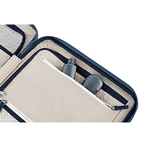 Travelpro Platinum Elite Hardside Expandable Spinner Wheel Luggage TSA Lock Hard Shell Polycarbonate Suitcase, Dark Sky Blue, Compact Carry On 20-Inch