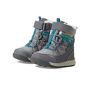 Merrell Snow Crush 3.0 JR Waterproof Boot, Grey/Multi, 6 US Unisex Little Kid