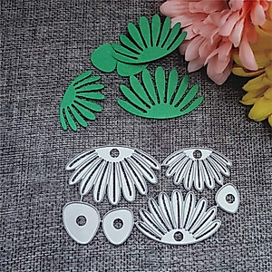 Daisy Flower Metal Cutting Dies Alinacrafts Scrapbooking Card Making Die Cuts Thanksgiving Christmas Craft Dies (#10)