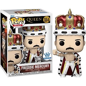 POP Funko Rocks Queen Freddie Mercury King Diamond Glitter