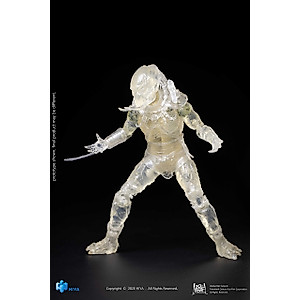 Hiya Toys Predators: Invisible Tracker Predator 1:18 Scale Action Figure, Multicolor