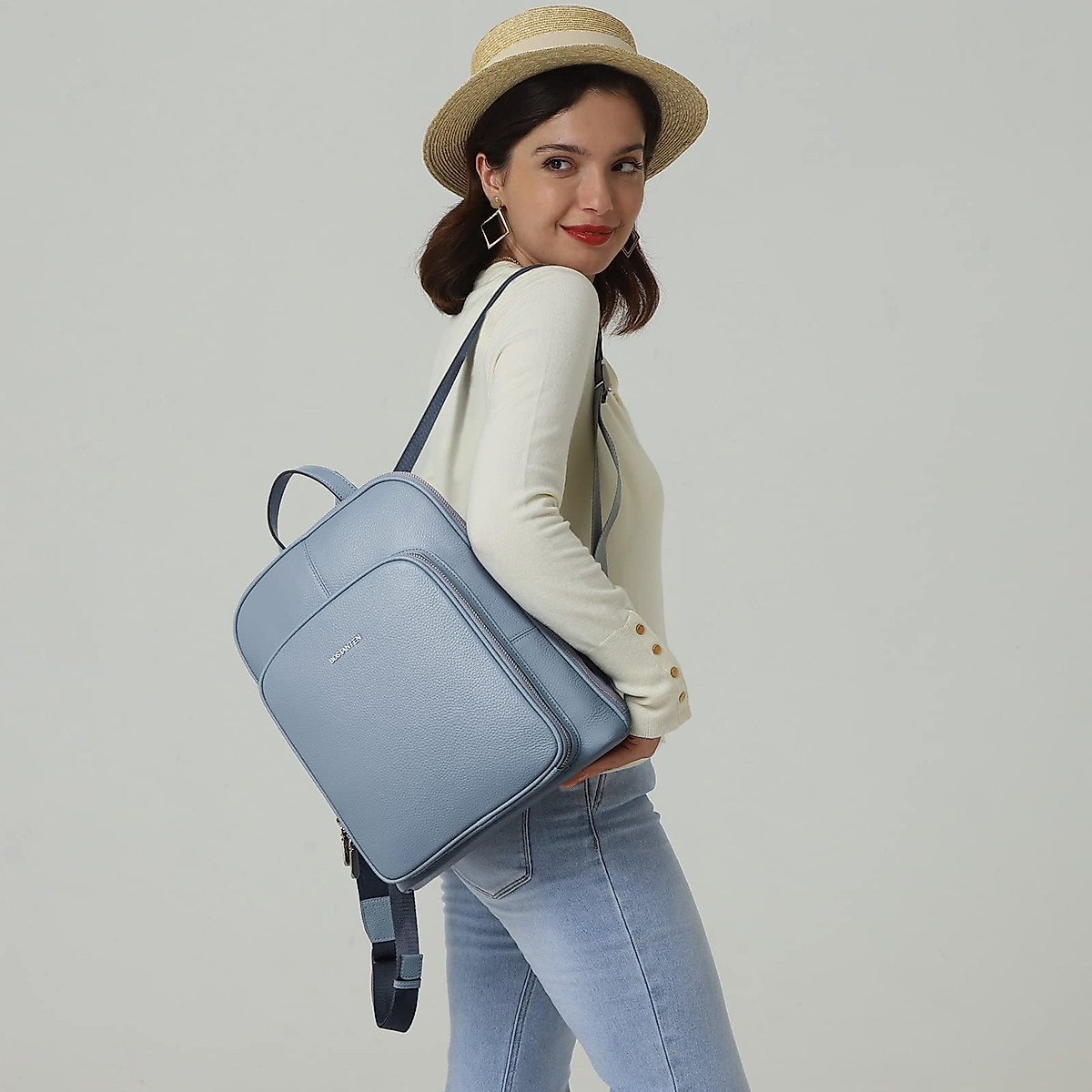 BOSTANTEN Small Wallet For Women ＆ Backpack for women