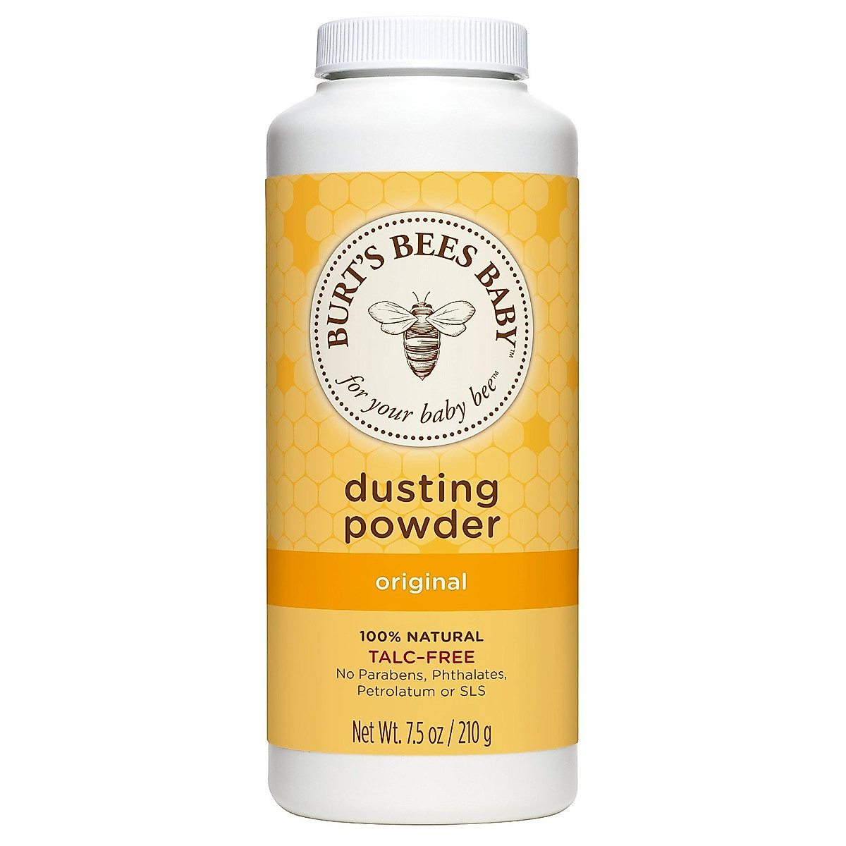 Burt's Bees Baby Dusting Powder, Talc Free, 7.5 Ounce(Pack of 3)