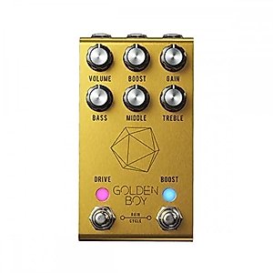 Jackson Audio Golden Boy Transparent Overdrive Guitar Effects Pedal (GOLDENBOY)
