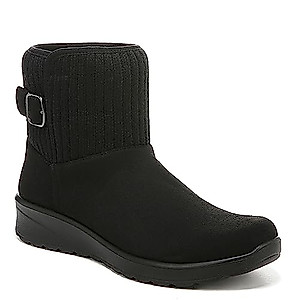 BZees Womens Gloria Ankle Boot Black 10 M
