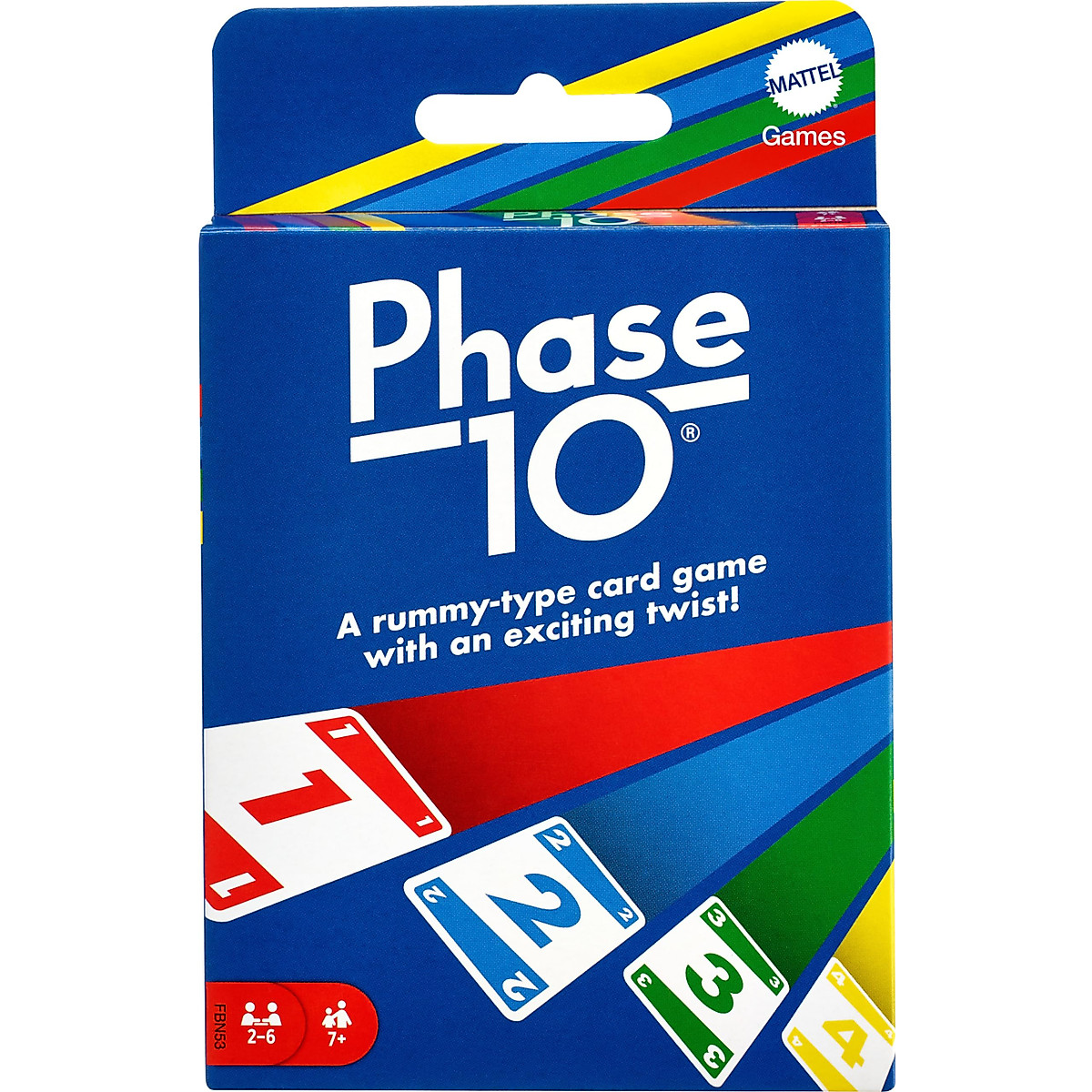 Mattel Games Phase 10 Card Game with 108 Cards, Great Game for Kids, Family or Adult Game Night, Ages 7 Years and Older
