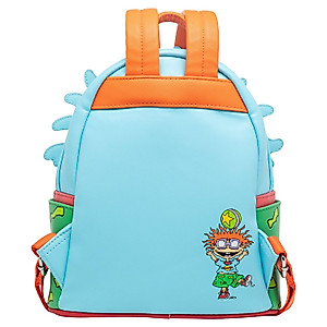 Loungefly Nickelodeon Rugrats Chuckie Cosplay Women's Backpack With Removable Glasses