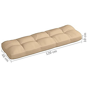 imasay Pallet Sofa Cushions 5 pcs Beige