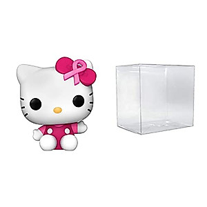 Funko Pop! Hello Kitty Breast Cancer Research Foundation Pink Shop Exclusive Bundled with Pop Protector