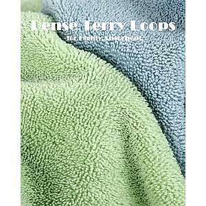Cleanbear Luxury Bath Towels Set of 6 Shower Towels with Assorted Colors for Different Family Members 55 by 27 Inches Ultra Soft Bathroom Towels Highly Absorbent Body Drying Towels