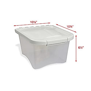 Van Ness 5-Pound Food Container with Fresh-Tite Seal (FC5) White
