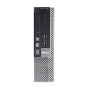 Dell Optiplex 9020 USFF Desktop - Intel i5-4570 Upto 3.6GHz, HD Graphics 4600 4K Support, 16GB RAM, 1TB SSD, DisplayPort, HDMI, DVD, AC Wi-Fi, Bluetooth, TDL - Windows 10 Pro (Renewed)