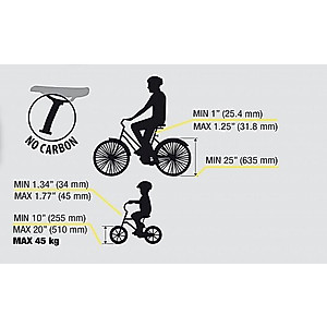 Peruzzo Angel Bar Kids 10-20" Unisex-Adult, One Size