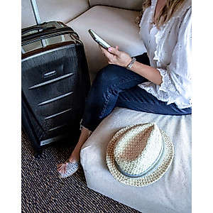 Samsonite Winfield 2 Fashion 3 Piece Spinner Luggage Set, telescoping_handle (Brushed Anthracite)