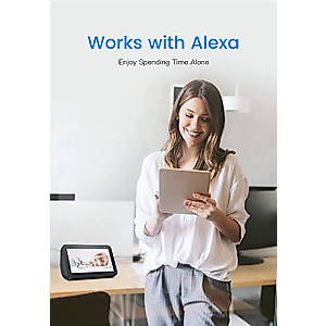 LAXIHUB M1 Security Baby Monitor (2-Pack) with Camera and Audio, 1080P Full HD, Motion & Sound Detection, Night Vision, 2.4G WiFi Camera Compatible with Alexa and Google Assistant…