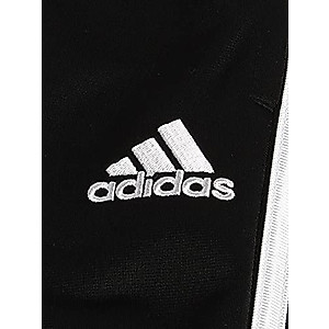 adidas Boys' Big Active Sports Athletic Tricot Jogger Pant, Iconic Black, 14/16