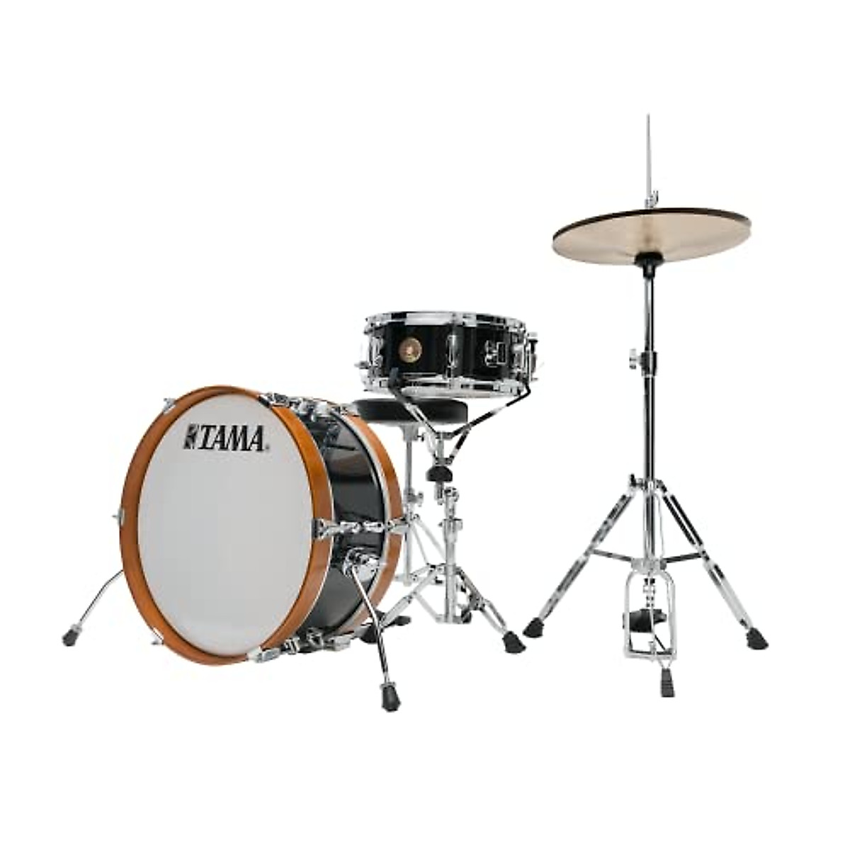 TAMA Drum Kit, Charcoal Mist, 18"x7"BD & 12"x5"SD (LJK28S-CCM)