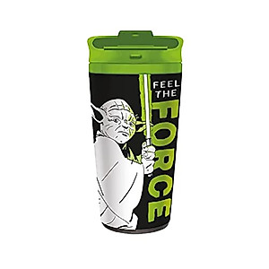 Star Wars Metal Travel Mug Yoda