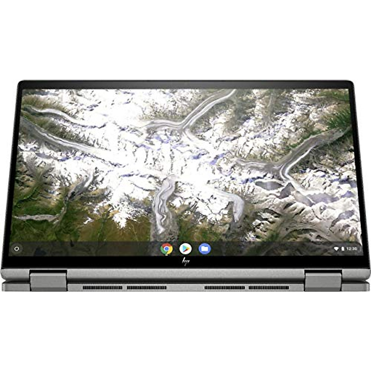 2020 NewestHP x360 2-in-1 14-inch FHD Touchscreen Chromebook  10thGEn. Intel Core i3-10110U, 8GB RAM, 64GB eMMC, B&O Audio, WiFi 6, Backlit Keyboard, Fingerprint Reader - Mineral Silver (Renewed)