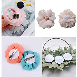 1000PCS Felt Circles 1 Inch White Round Shapes Craft Fabric Felt Pads for DIY Projects & Crafts Sewing Glue Make Hair Accessories Scentsy Wax Samples