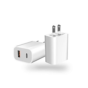 Auczh USB-C Charger Block, 20W Fast Charging, Compatible for Watch Series 9/8/7/SE, iPhone 14/13, 2 Pack