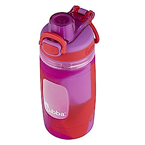 bubba. Flo Kids Water Bottle with Leak-Proof Lid, 16oz Dishwasher Safe Water Bottle & Bubba Flo Kids Water Bottle with Leak-Proof Lid, 16oz Dishwasher Safe Water Bottle, Aqua Waters