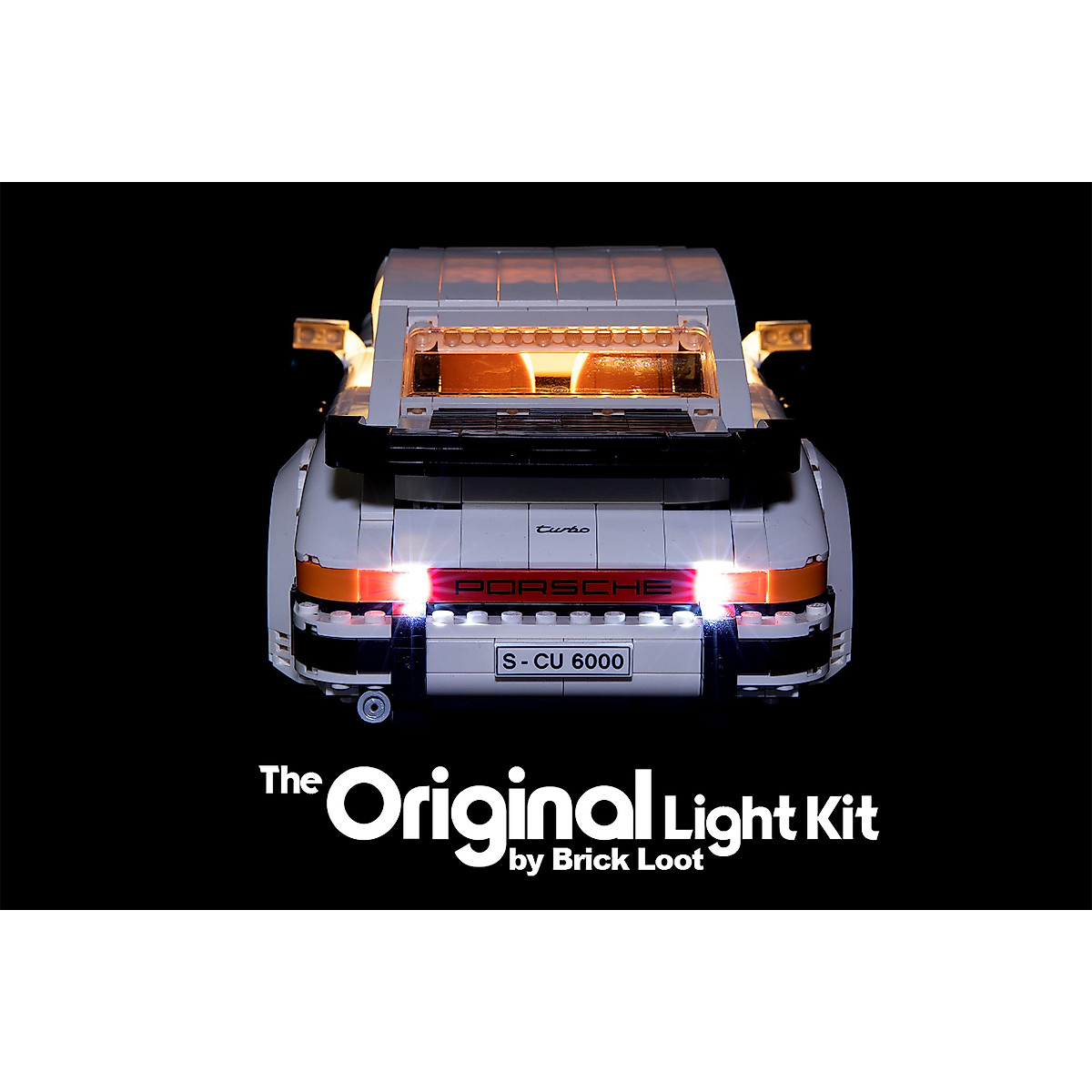 Brick Loot Deluxe LED Lighting Light Kit for Your LEGO Porsche 911 Set 10295 - (Note: Model is NOT Included)