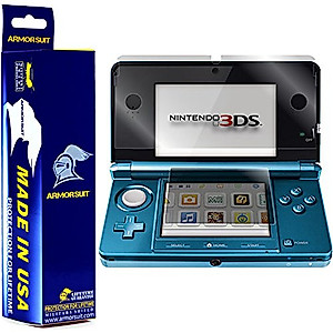 ArmorSuit MilitaryShield Screen Protector for Nintendo 3DS - [Max Coverage] Anti-Bubble HD Clear Film