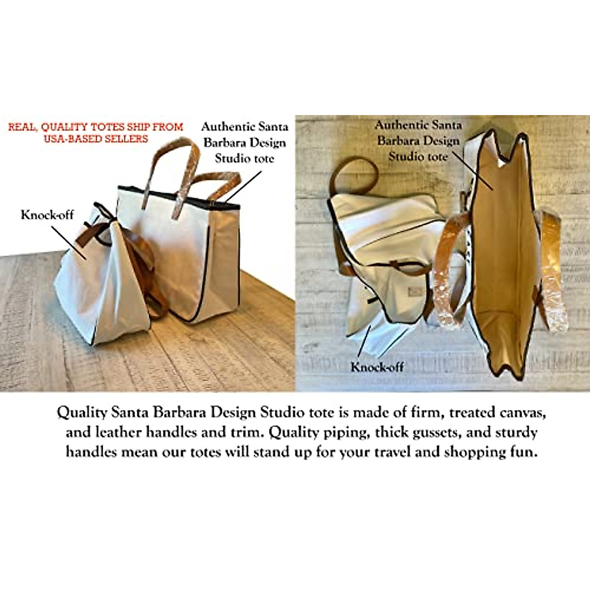 Santa Barbara Design Studio Tote Bag Hold Everything Collection Black and White 100% Cotton Canvas with Genuine Leather Handles, Large, Weekend Vibes