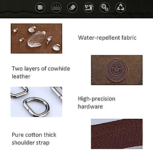 Canvas Sling Bag,Crossbody Casual Daypack Large Canvas Chest Pack Waterproof shoulder Bag for Men Women