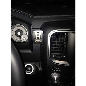 Mad Hornets CB Mic Hanger CB Versatile Mounting Bracket Holder CB MIC Mounting Holding Bracket for R-a-m 1500 2500 2009-2016 75WXST