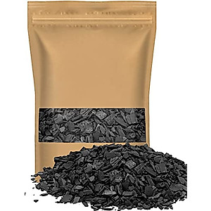 Organic Horticultural Charcoal, 100% All Natural Hardwood Charcoal, Activated Plant Charcoal for Soil Amendment, Orchids, Terrariums, Indoor Plants, Planting, and Gardening, 1.5 Quarts