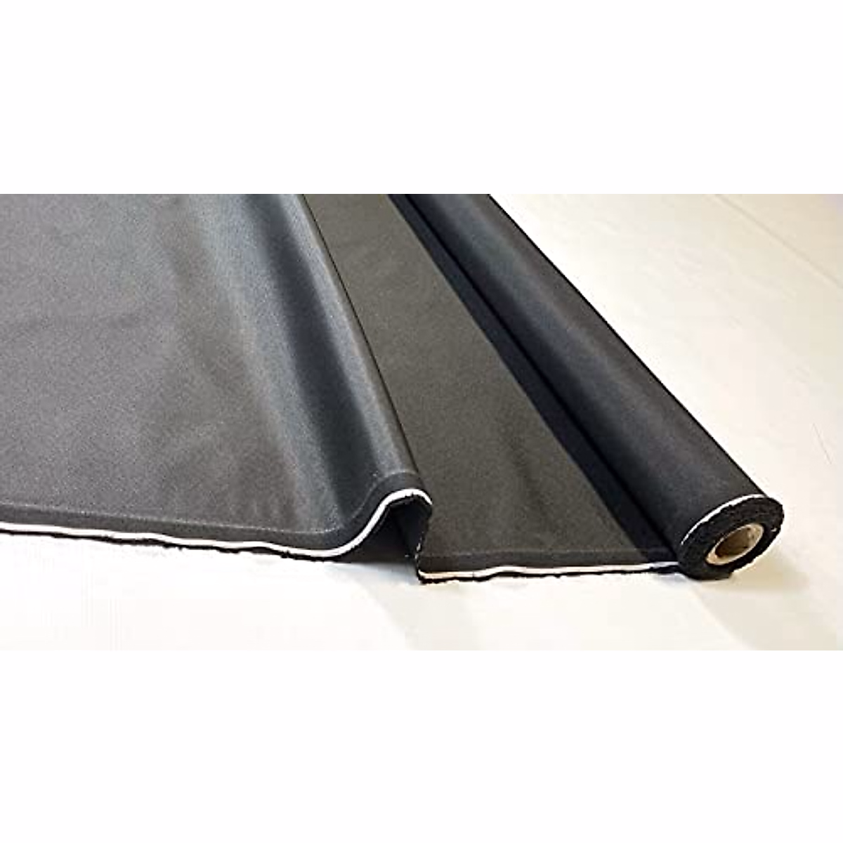 USA Fabric Store Black Ballistic 1680D Nylon Fabric 60 Inches Wide Cordura Water Repellent Coated DWR, By the yard