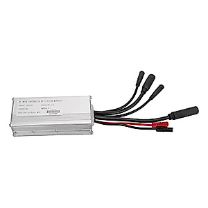 VGEBY Bicycle Speed Controller Kit, Electric Bike Motor Controller 22A Speed Controller 36V 48V with S900 Panel 1 to 2 Cable for 500W Motor