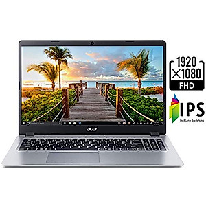 2021 Newest Acer Aspire 5 15.6" FHD 1080P Laptop Computer AMD Ryzen 3 3200U Dual Core Processor (Beat i5-7200U) 8GB RAM 256GB SSD Backlit Keyboard WiFi Bluetooth HDMI Windows 10 Pro w/ RE Accessories
