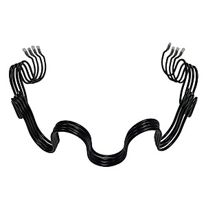 24" Inch Sofa Seat Replacement Coil with 25' Ft Spring Wire, 40 Stay Clips & 8 Upholstery Clips Repair Kit